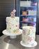 Hand-Piped Floral Cake - From $175