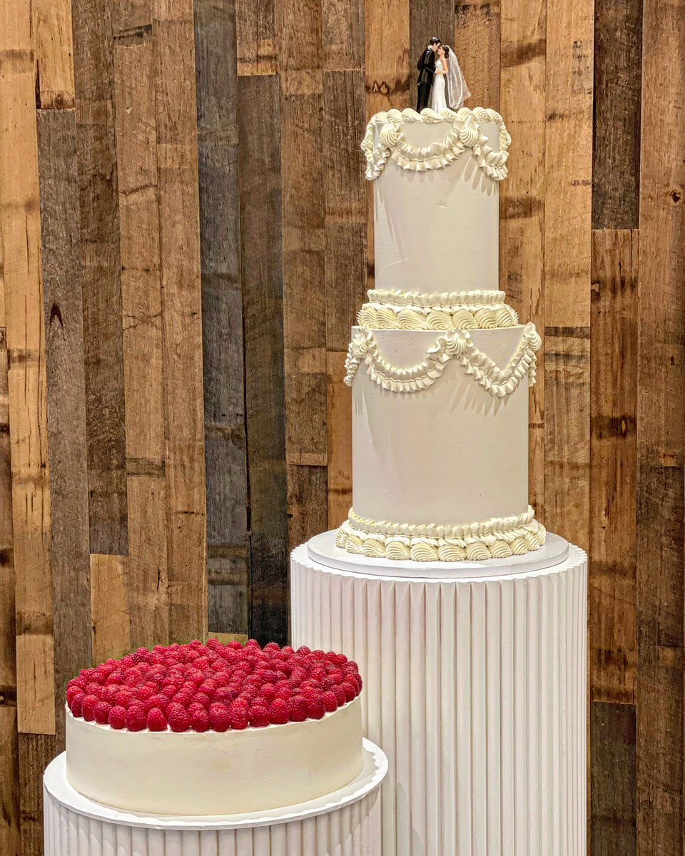 Raspberry Round Cake – PerthCakeCollective