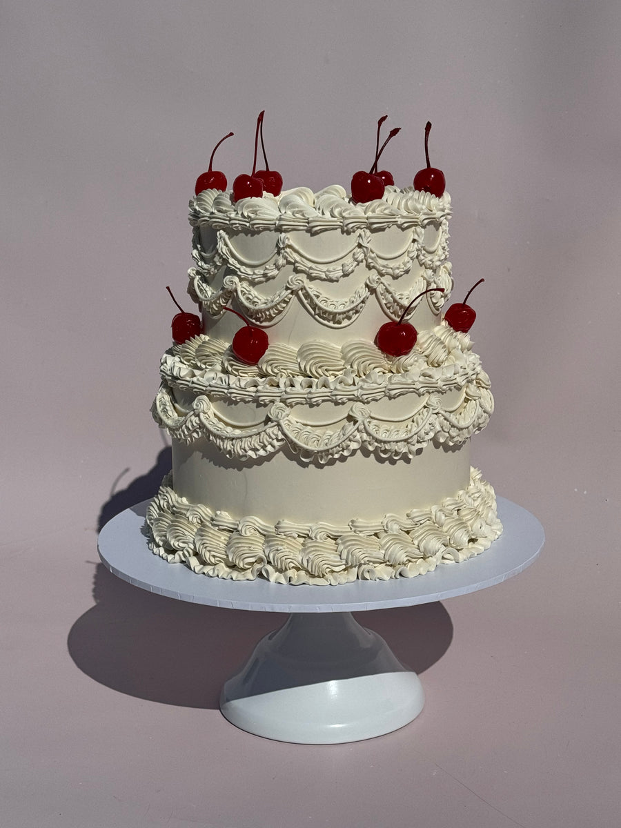 OTT Frilly ROUND Cake – PerthCakeCollective